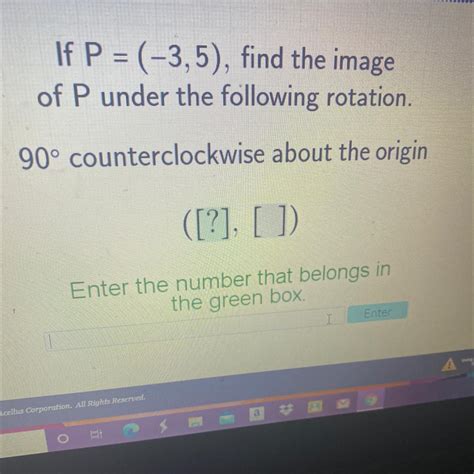 Rotation 90 Degrees Counterclockwise About The Origin Worksheet