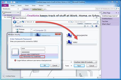 Setting Onenote Lan Notebook For Edit Or Read Office Onenote Gem Add Ins