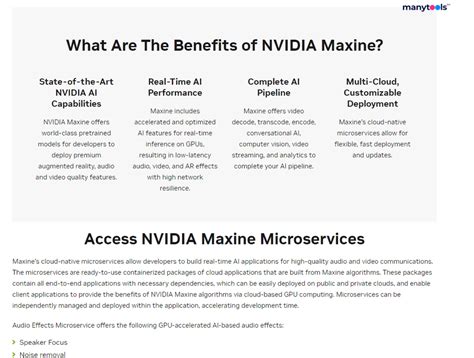 Nvidia Maxine And 61maxine