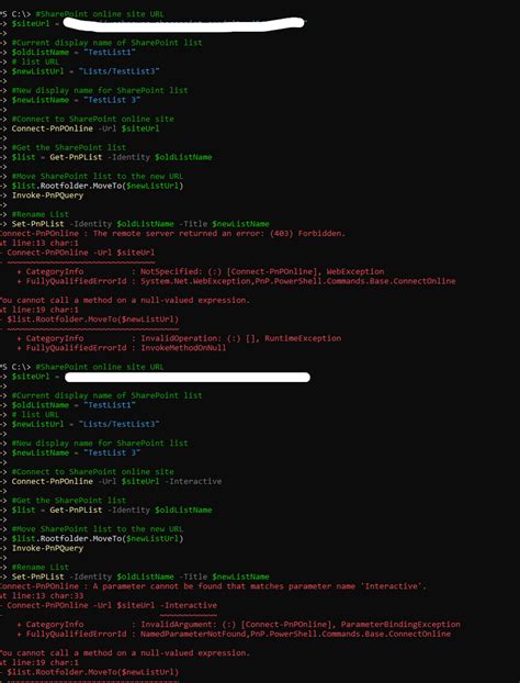 how to update the sp list url using powershell microsoft qanda