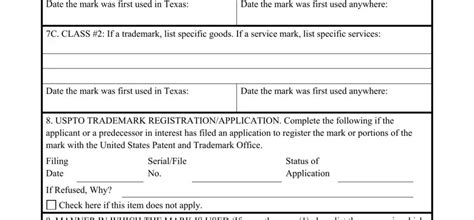 Form Texas Fill Out Printable PDF Forms Online