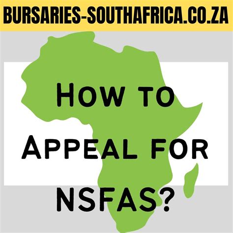 How To Appeal For Nsfas