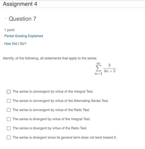 Solved Assignment 4question 71 ﻿pointpartial Grading