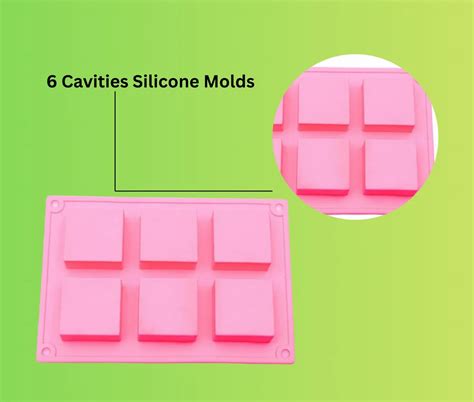 Silicone Soap Mold With 6 Square Cavities At ₹ 349 In Kancheepuram Id 2857505018588