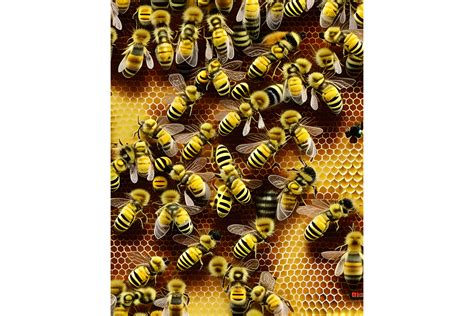 Honey Bee Hive Wallpaper