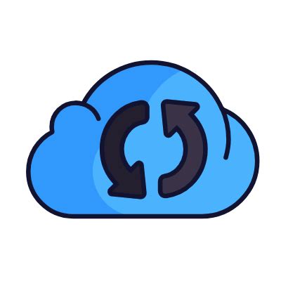 Cloud Refresh Lineal Wired Lordicon