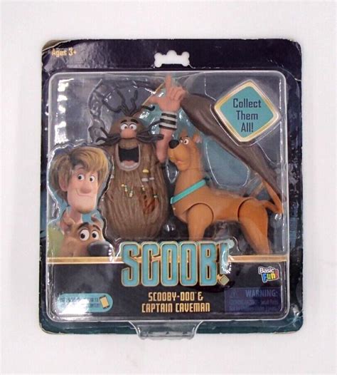 Scoob Scooby Doo And Captain Caveman Movie 2020 Action 2 Figure Set
