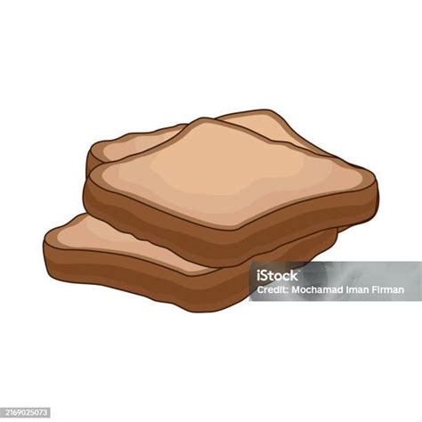 Bread Slice Stock Illustration Download Image Now Artisanal Food