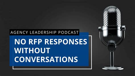 Conversations Are Key To Successful RFP Responses