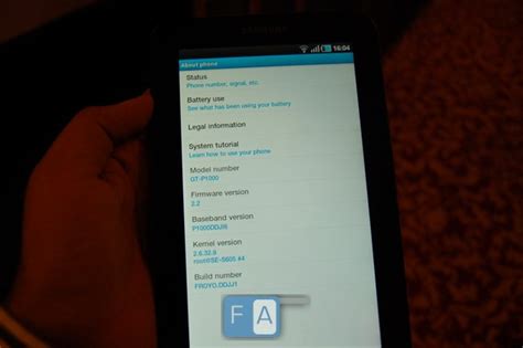 Samsung Galaxy Tab Live Pics