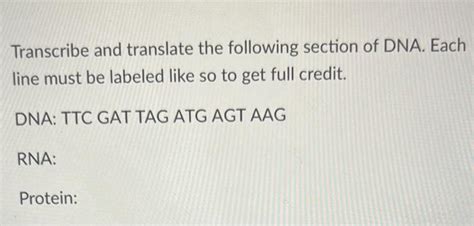 Solved Transcribe And Translate The Following Section Of Chegg