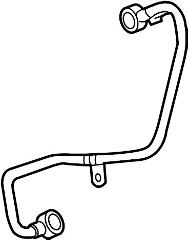 2024 Toyota Engine Oil Cooler Line 1577231030 Toyota Parts