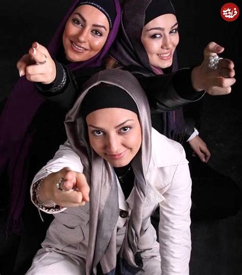 ژست جالب سحر قریشی، سمانه پاکدل و حدیث میرامینی در پشت صحنه دلنوازان