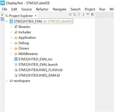 Solved Stm32cubeide Different File Structure Stmicroelectronics