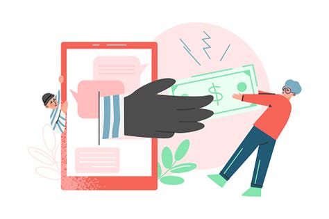 거짓말쟁이 와 인터넷 사기 와 정제 와 남자 도둑 도둑질 돈 벡터 일러스트 금융에 대한 스톡 벡터 아트 및 기타 이미지 Istock