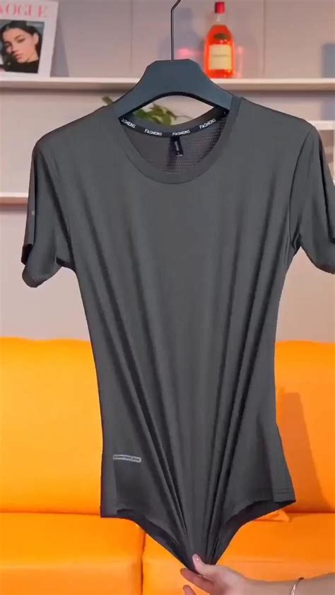 45 Off Ice Silk Round Neck T Shirt Video Video Silk T Shirt