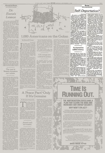 Opinion Essay Self Deportation The New York Times