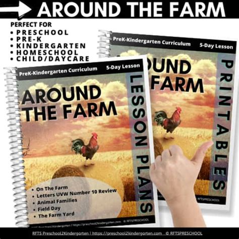 Farm April Preschool Prek Curriculum Lesson Plan By Rfts Preschool