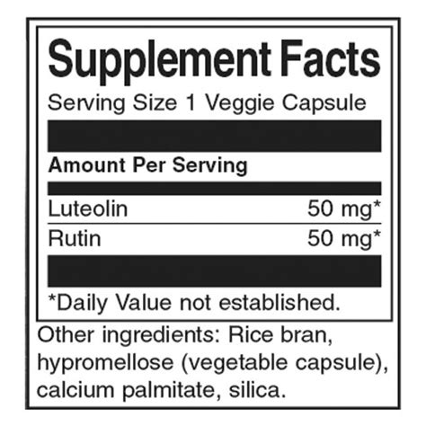 Лутеолин Комплекс 30 веге капс 100 мг