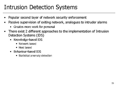 Network Security An Introduction To Intrusion Detection Prevention Vulnerability