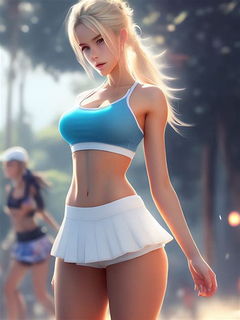 Sexy Girl In Skirt By Roxasbros99 On Deviantart