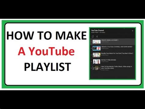 How To Make A YouTube Playlist YouTube