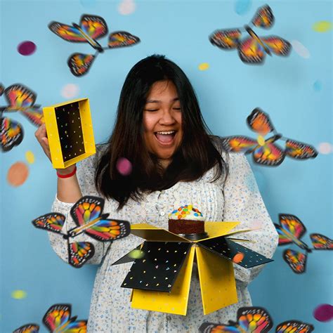 Party Lolly Butterfly Explosion Box Goldelucks