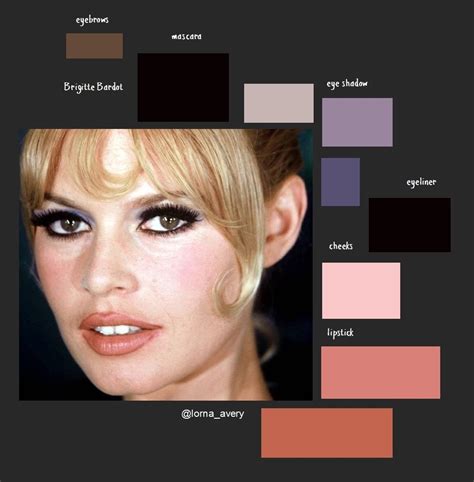 Brigitte Bardot 1960s Brigitte Bardot Makeup Brigitte Bardot