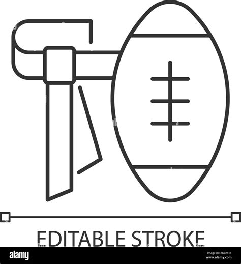 Flag Football Clipart Black And White