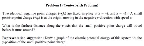 solved problem 1 context rich problem two identical