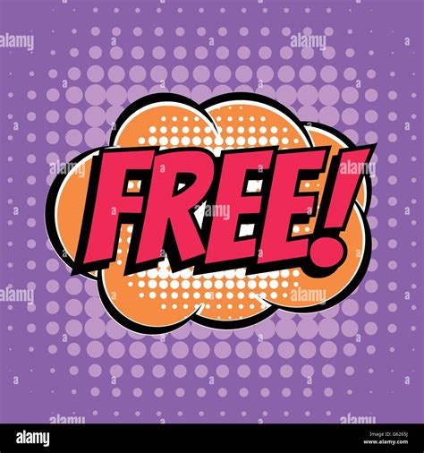 Free comic book bubble text retro style Stock Vector Image & Art - Alamy