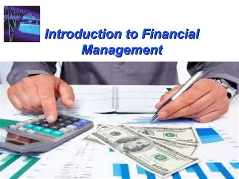Introduction Of Financial Management Ppt