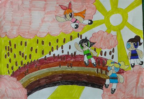 Chocolate Rainbow Powerpuff Girls By Mosaikki On Deviantart