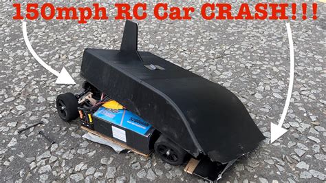 150MPH RC Car Part 5 CRASH YouTube