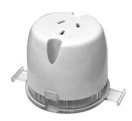 SURFACE SOCKET CLIP ON BASE LOOP TERMINAL SINGLE Uniquip Electrical