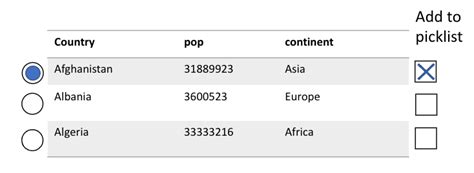 two types of row selection for data table dash python plotly community forum