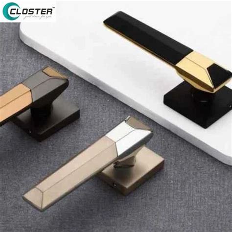 Brass Bathroom Door Handle Size 4inch L Rod Thickness 18mm At