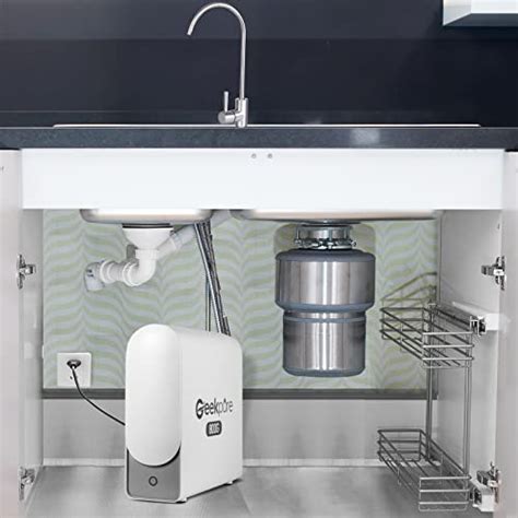 Geekpure 800 Gpd Reverse Osmosis Drinking Water Filtration System With Twist Filters Tankless