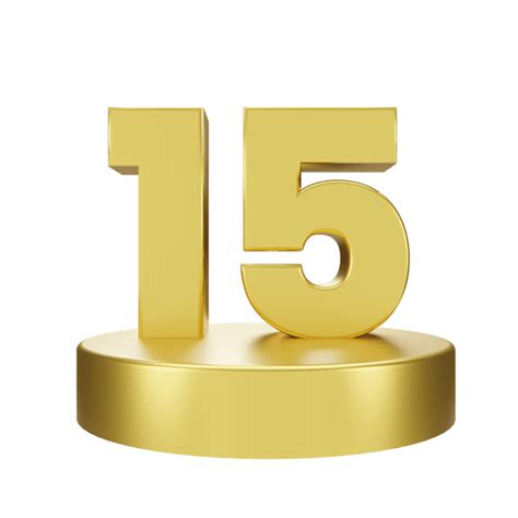 Numbers 1 5 Pngs For Free Download