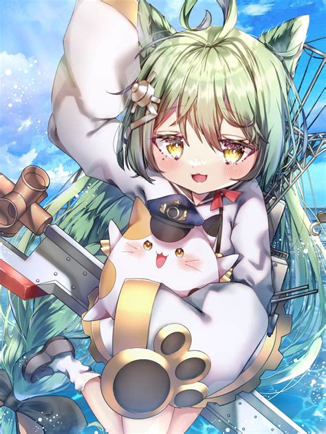 Akashi And Meowfficer Azur Lane Drawn By Doratekoponpon Danbooru