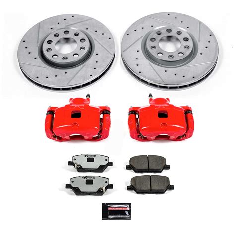 Powerstop Kc7299a 36 Power Stop 2017 Jeep Compass Front Z36 Truck