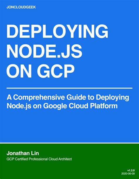 Deploying Nodejs On Gcp Ebook