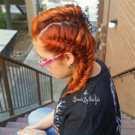 Fishtail Mohawk Hair Styles Fishtail Dreadlocks