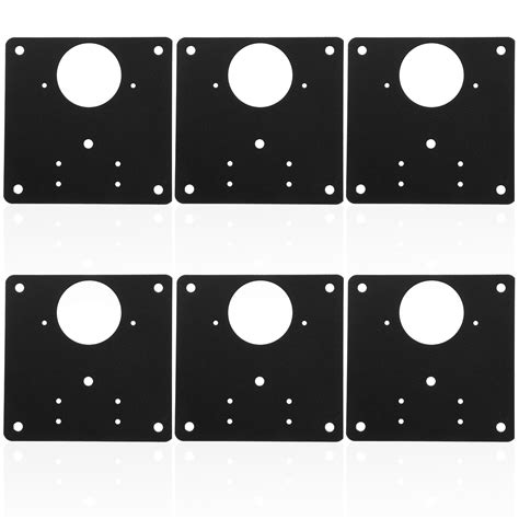 Addhat Kitchen Cupboard Hinge Repair Kit Plate Black Stainless Steel