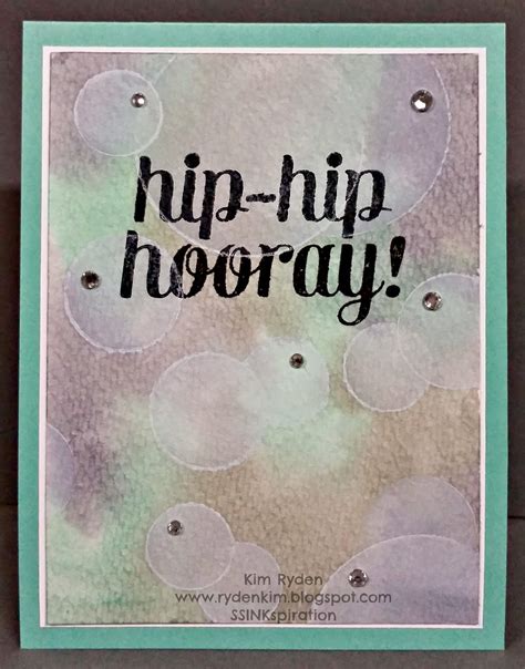 Stamping With Kim Technique Tuesday Bokeh