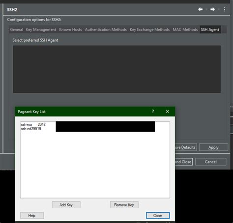 Pageant Doesnt Show In Ssh Agent List · Issue 18021 · Dbeaverdbeaver · Github