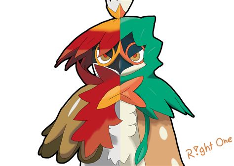 Decidueye Hisui Alola In One By Evo Revo On Deviantart