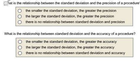 Solved What Is The Relationship Between The Standard