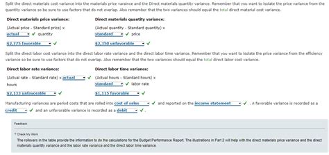 Determine The Missing Values Mastery Problem Manufacturing Course Hero