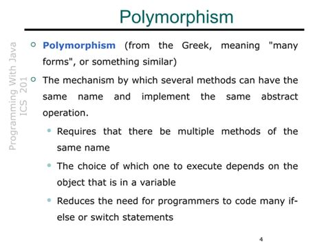 polymorphism ppt
